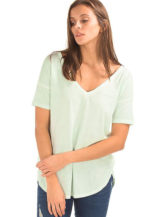 Gap vintage wash tee womens store